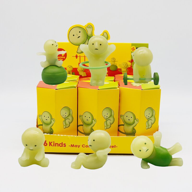 Smiski- Exercise series blind box(Dupe) – Its For You